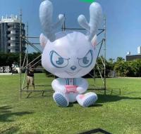 China Factory Cheap Price Inflatable Cute Dolls Model Outdoor Custom Advertising Inflatable Toys for sale