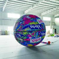 China giant 3 m size orange sky dancer light dome globos aerost tico advertising inflat inflatable balloons man sale in good material for sale