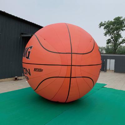 China Inflatable Big Helium Balloon Logo Print Sky Fly Balloon Inflatable Fly Sphere for Advertising for sale