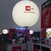 China Inflatable Big Helium Balloon Logo Print Sky Fly Balloon Inflatable Fly Sphere for Advertising for sale
