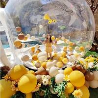 China Fun House Clear Inflatable Crystal Igloo Dome Bubble Tent Transparent Kids Inflatable Bubble Balloons House for Party for sale