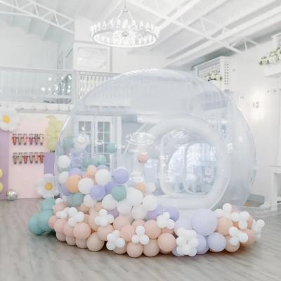 China Luxurious Igloo Dome Tent Inflatable Bubble Tent Lodge Party Rental Bubble Balloon House for sale