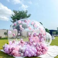 China Inflatable Bubble Tent Transparent Igloo Dome Tent PVC Globe Clear Inflatable Bubble House for Outdoor Camping Wedding Party for sale