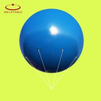 China 0.15mm PVC material one color balloon 2m for kids play on grass or floor play game balloon for sale