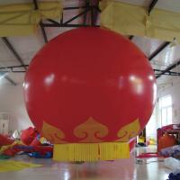 China High Quality Decorative Air Sealed PVC advertising Inflatable Flying Balloon with Logo Printing for sale