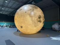 China Wholesale Large Inflatable Giant Moon Planet Ball Balloon Jump Inflatable Moon with LED for sale