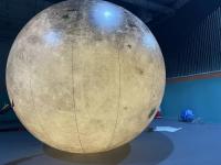 China Wholesale Large Inflatable Giant Moon Planet Ball Balloon Jump Inflatable Moon with LED for sale