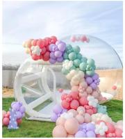 China Hot selling Outdoor Camping Wedding Party Transparent PVC  Inflatable  Bubble tent for kids for sale