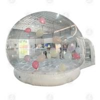 China New Style Inflatable Balloon Bubble Tent KidsJumping House Bubble Dome with Balloon Flying for sale