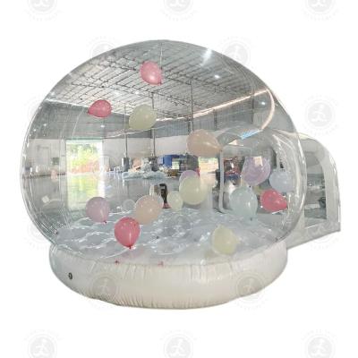 China New Style Inflatable Balloon Bubble Tent KidsJumping House Bubble Dome with Balloon Flying for sale