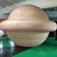 China Hot Sale Led Light Giant Inflatable Moon  moon bounce inflatable for sale