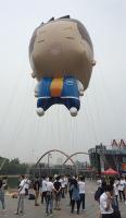 China Air sealed pvc inflatable helium flying balloon with logo for advertising for sale