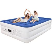 China Custom High Quality PVC Folding Single Double Inflatable Bed Sofa Inflatable Lounger Air Sofa Tantra Sofa Bed with Air Pump for sale