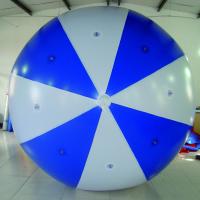 China colorful PVC 1 m 1.5 m 2 m balloon the ball for kids play games on ground grass kids toy expandable ball for sale