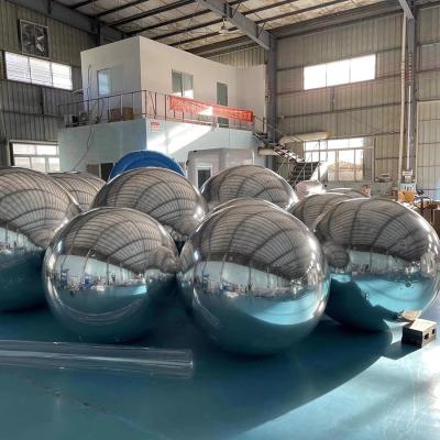 China Premium Event Feature High Gloss Balloon Inflatable Mirror Ball for Sophisticated Ambiance for sale