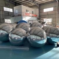 China Dazzling Display Element Opulent Reflective Balloon Inflatable PVC Mirror Ball for Celebrations for sale