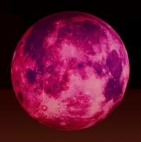 China Giant Advertising Inflatable Moon decoration large led inflatable planets for sale