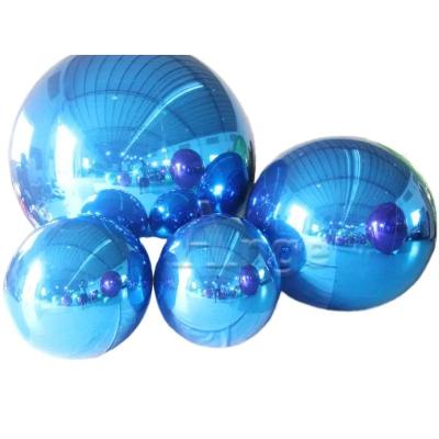 China Giant PVC inflatable mirror ball inflatable big shiny ball for Holiday decoration for sale