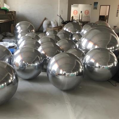 China Hot Sales big shinny ball PVC Inflatable Reflective Ball  inflatable mirror ball for sale