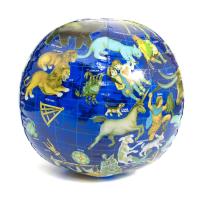China Giant Advertising Inflatable Moon Model With Led Light Large Inflatable Moon Balloon For Decoration for sale