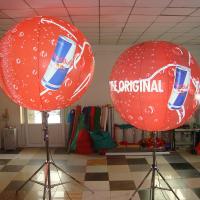 China Inflatable giant Helium Balloon Logo Print Sky Fly Balloon Inflatable Fly Sphere for Advertising for sale