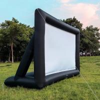 China High Quality Outdoor 16F Projector Screen Inflatable Movie Screen Inflatable Led Screen for sale