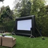 China High Quality Outdoor 16F Projector Screen Inflatable Movie Screen Inflatable Led Screen for sale