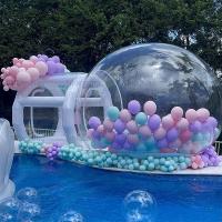 China Fun House Clear Inflatable Crystal Igloo Dome Bubble Tent Transparent Kids Inflatable Bubble Balloons House for Party for sale