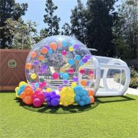 China Dome Bubble Tent Transparent Inflatable Bubble Balloons House Kids Party Balloons Fun House Giant Clear Inflatable Crystal Igloo for sale