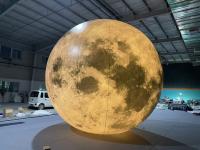 China Large Inflatable Moon Balloon For Decoration balloon inflator machine air pump electric inflatable human balloon for event for sale