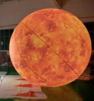 China Large Inflatable Moon Balloon For Decoration balloon inflator machine air pump electric inflatable human balloon for event for sale
