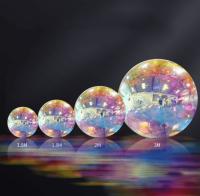 China Cheap Giant Shinny Ball PVC Inflatable Reflective Ball /Inflatable Sphere Mirror Balloon/Inflatable Christmas Mirror Sphere for sale