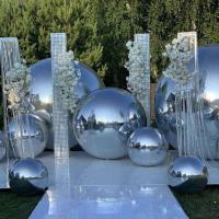 China Cheap Giant Shinny Ball PVC Inflatable Reflective Ball /Inflatable Sphere Mirror Balloon/Inflatable Christmas Mirror Sphere for sale