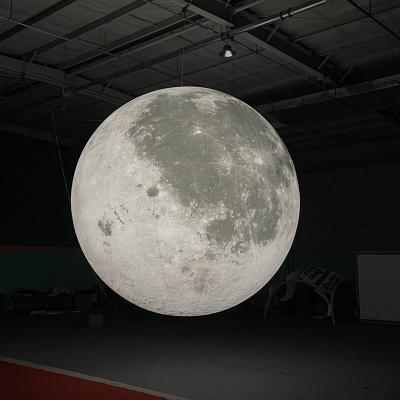 China Inflatable moon 4x4m inflatable decorations inflatable planet solar system nine planets for sale