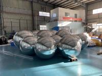 China Hot Sale Custom Size Colors Metallic Decorative Mirror Ball Big Shiny Giant Inflatable Balloons for sale