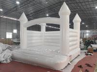 China Toddler jump house jumping combo wedding decoration bouncer white inflatable slide bouncy castle for sale