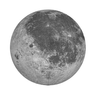 China Decoration Advertising Inflatable Moon Model Large Inflatable Moon Balloon with Led Light for sale