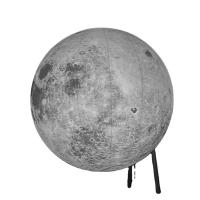 China Customized Logo and size Large Advertising Inflatable Model Led Light Inflatable Moon Balloon for Decoration, wedding,event. for sale