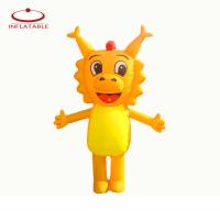 China Christmas customized size inflatable mascot costume customized inflatable Christmas mascot for sale