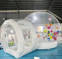 China Outdoor Camping Wedding Party Transparent Inflatable Bubble Balloons House for sale