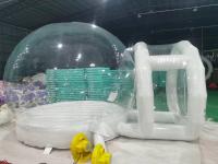 China Outdoor Transparent bubble house with balloons Wedding Party  bouncy bubble house for sale