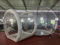 China Outdoor Transparent bubble house with balloons Wedding Party  bouncy bubble house for sale