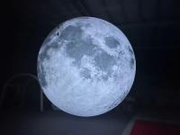 China Decoration Used Giant Advertising Inflatable Moon Model With Led Light Large Inflatable Moon Balloon custom balloons for sale