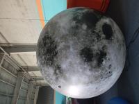 China Decoration Used Giant Advertising Inflatable Moon Model With Led Light Large Inflatable Moon Balloon custom balloons for sale