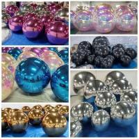 China customized inflatable Christmas decoration big hanging glass mirror ball christmas mirror balls for sale