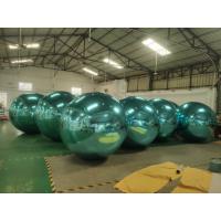 China customized inflatable Christmas decoration big hanging glass mirror ball christmas mirror balls for sale
