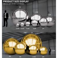 China Hanging Reflective Inflatable Advertising Balloons Size 1.5m for sale
