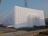 China LED Light Inflatable Advertising Balloons Inflatable Air Cube Tent For Rental for sale