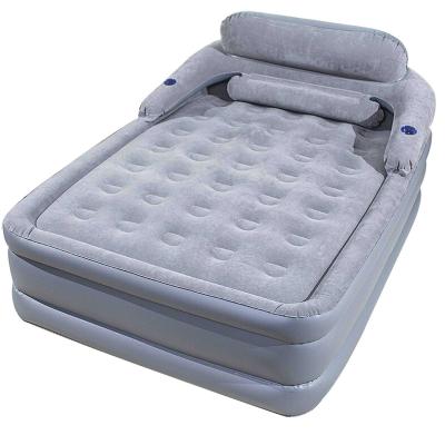 China Inflatable Blow Up Sofa Bed Lounger PVC Folding Custom For Party for sale