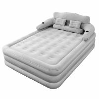 China Inflatable Blow Up Sofa Bed Lounger PVC Folding Custom For Party for sale